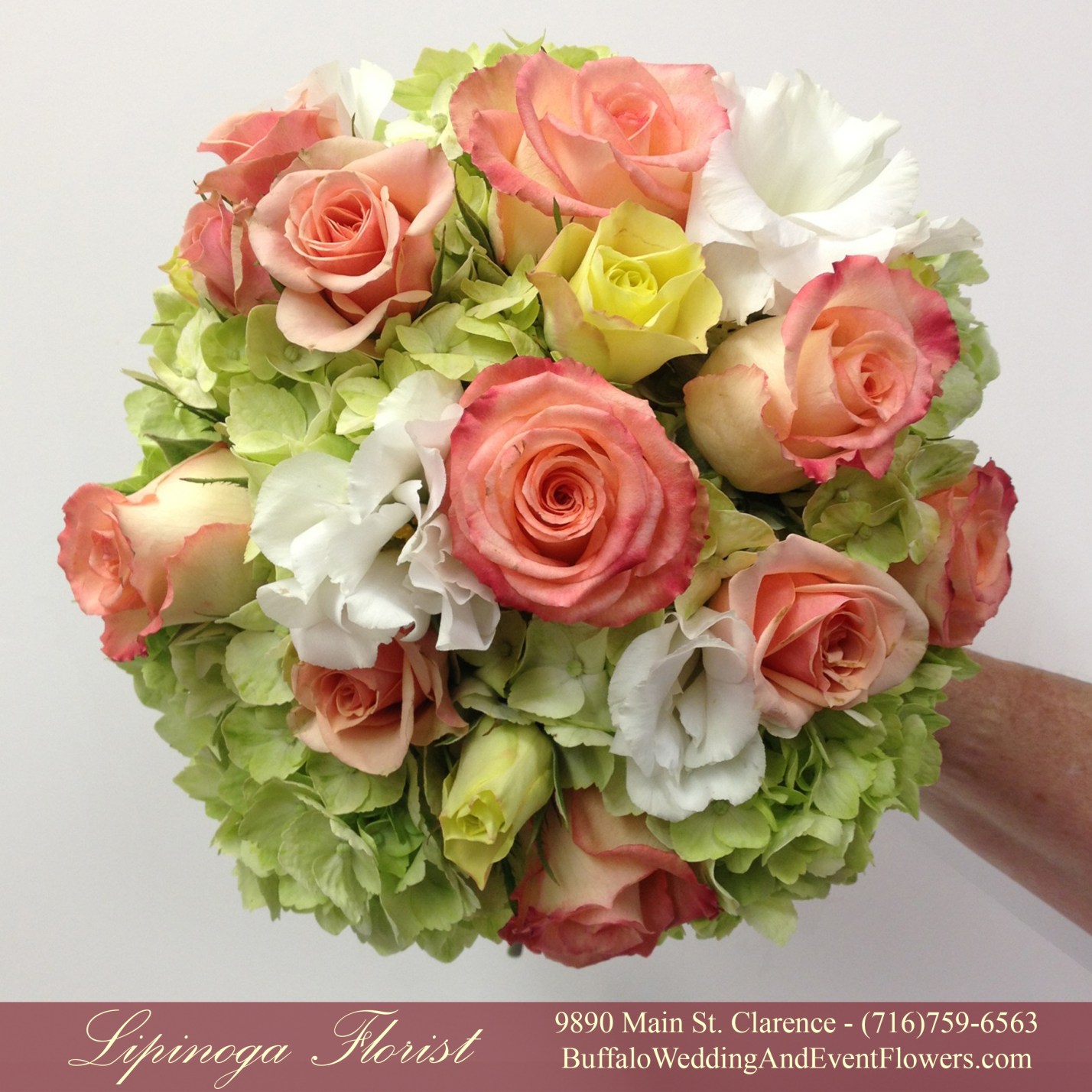 White | Buffalo Wedding & Event Flowers by Lipinoga Florist